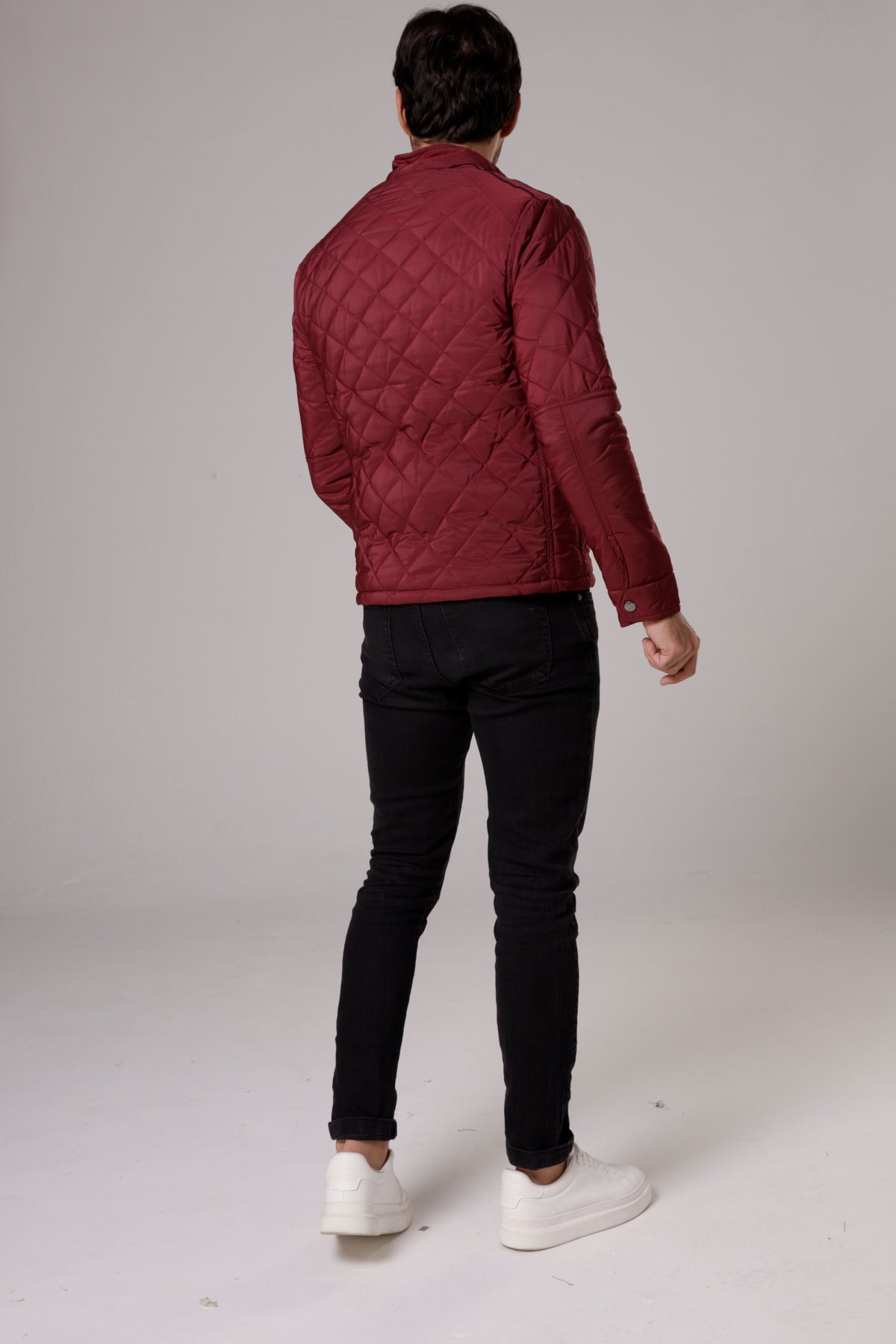 Chaqueta acolchada impermeable rombos 2051 | LINAJE REAL STORE